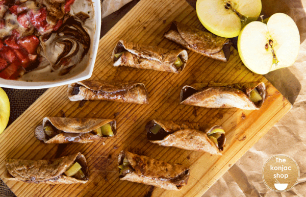 Crepes con harina de konjac – 11kcal/crepe – The Konjac Shop